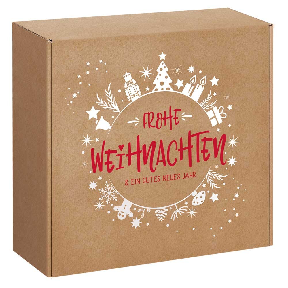 Feinkostkarton Christmas Joy groß | Moosmann Verpackungen
