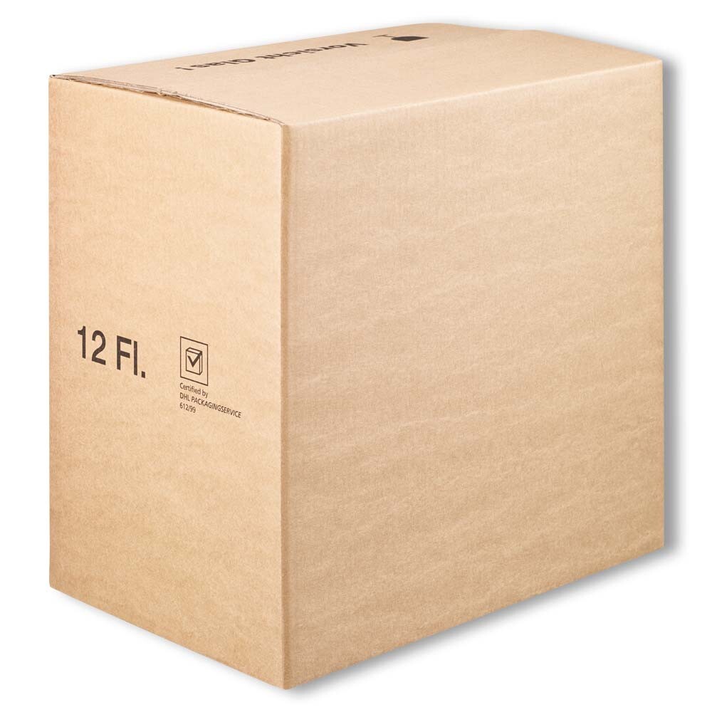 Flaschenversand-System - Umkartons DHL/PTZ-geprüft, 12er Umkarton ...