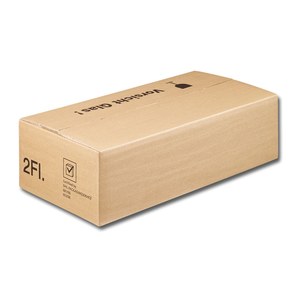 Flaschenversand-System - Umkartons DHL/PTZ-geprüft, 2er Umkarton ...