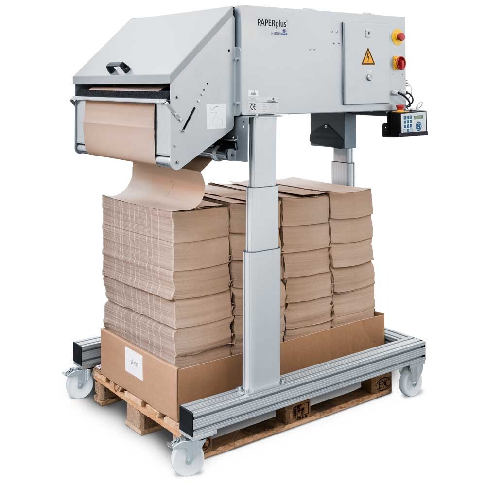 PAPERplus® Classic² Papierpolstermaschine crossover fanfold | Moosmann ...