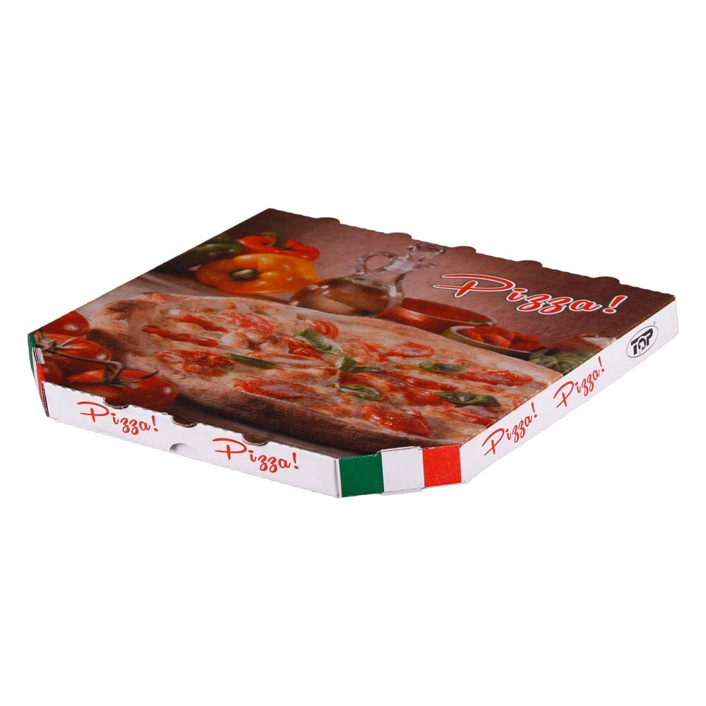 Pizzakartons 260 x 260 x 30 mm | Moosmann Verpackungen