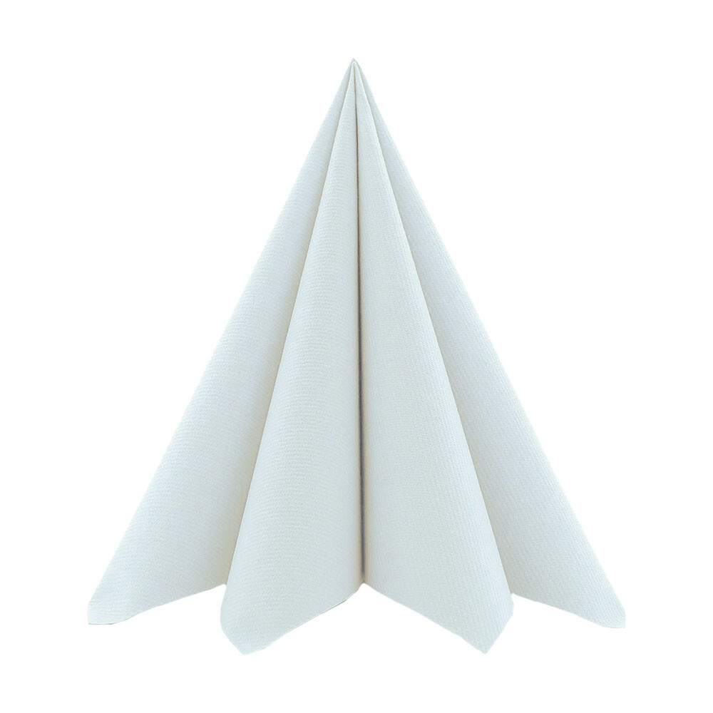 Softservietten 40 x 40 cm 1/4 Falz pearlgrau | Moosmann Verpackungen