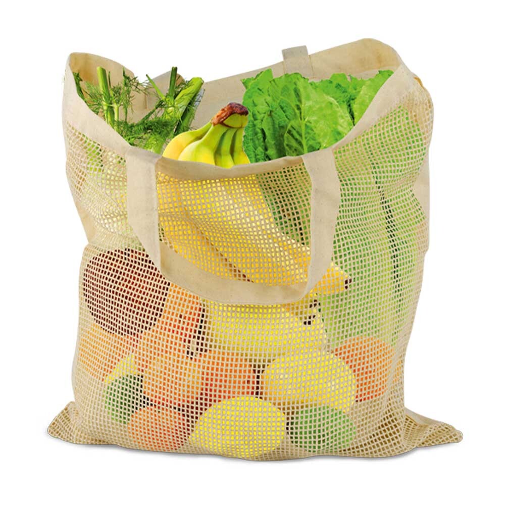 Veggie Bags 38 x 42 cm mit kurzen Griffen | Moosmann Verpackungen