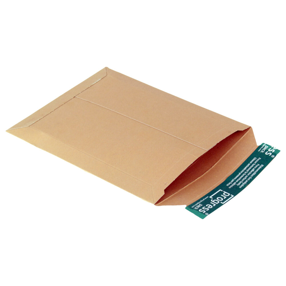 Versandtaschen aus stabiler Vollpappe braun B5+ | Moosmann Verpackungen